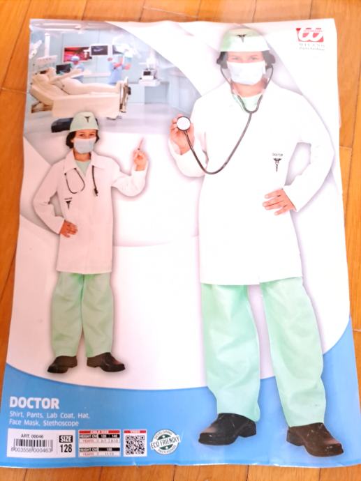 Pustni kostum - doktor