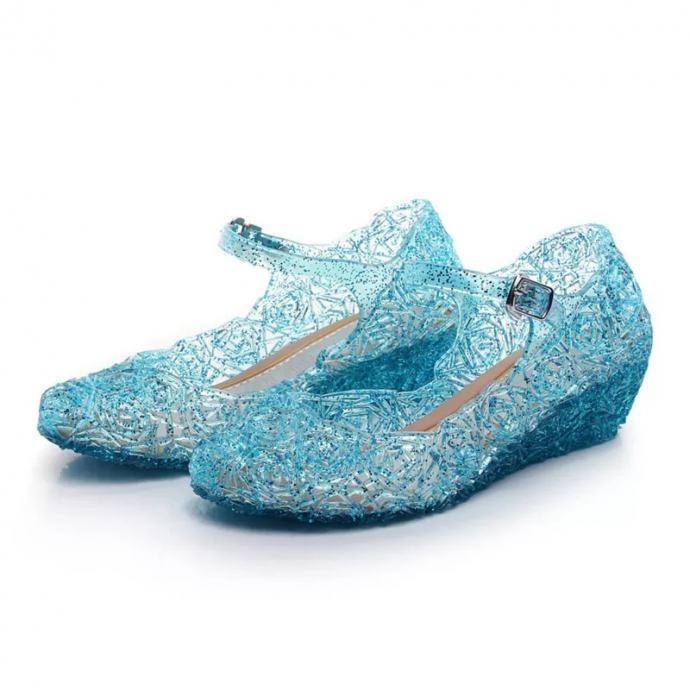 Pustni kostum Elsa z LUČKAMI kostumi ledena princesa Elza Frozen maska