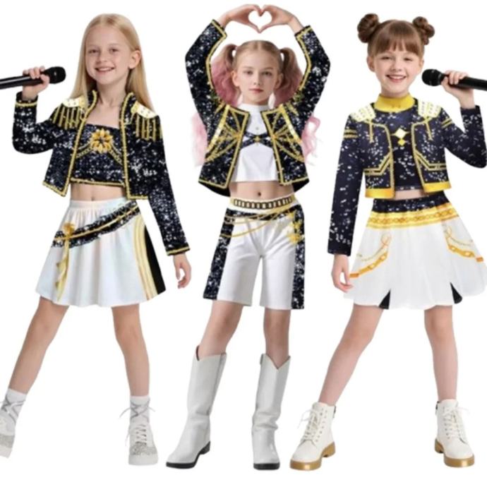PUSTNI KOSTUM KPOP DEMON HUNTER 2026 - 3 ali 4delni ( RUMI,ZOEY,MIRA )