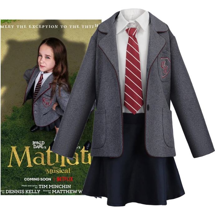 PUSTNI KOSTUM MATILDA,, ROALD Dahl- 4 DELNI
