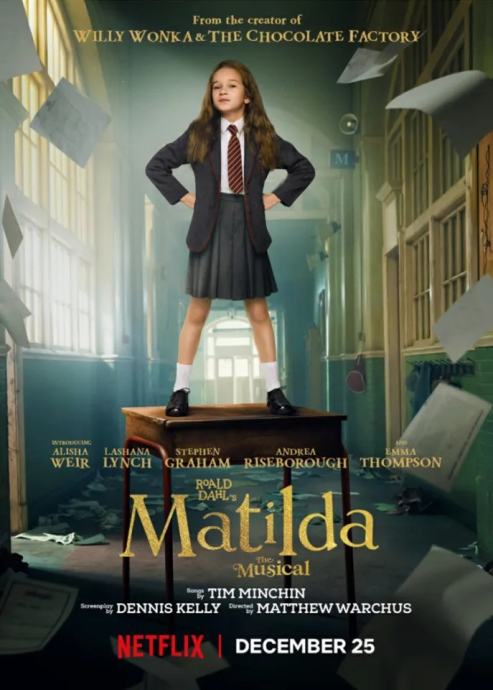 PUSTNI KOSTUM MATILDA,, ROALD Dahl - 4 DELNI