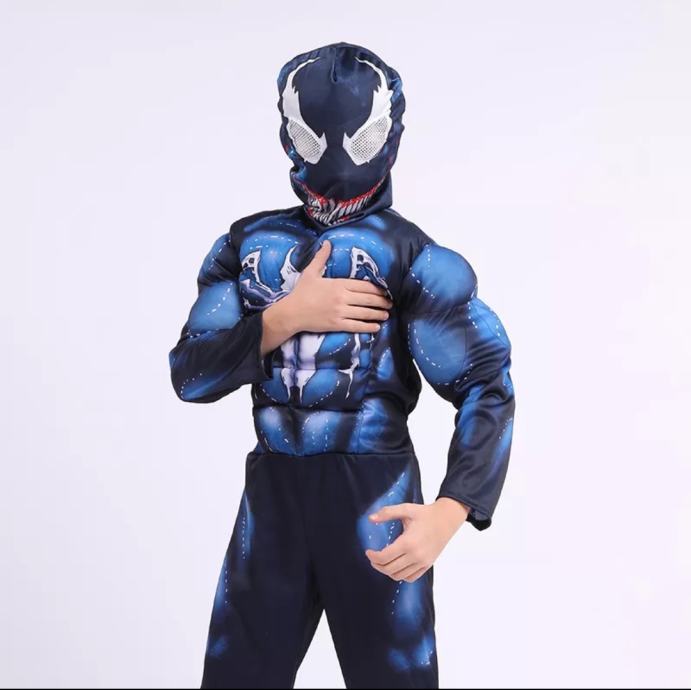 Pustni kostum Venom 3D kostumi za maškare pustne šeme pust 2024