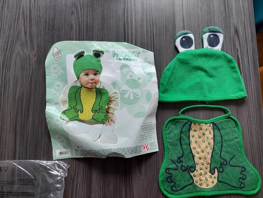 Pustni kostum žabica