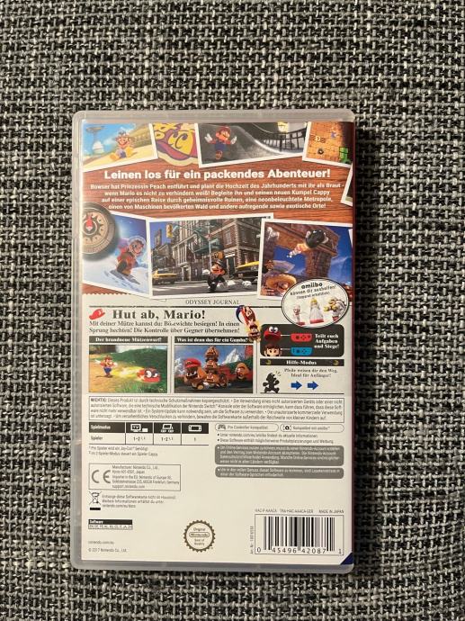 Super Mario Odyssey - Nintendo Switch