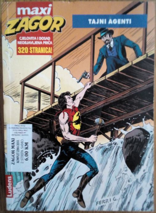 Strip Zagor Maxi - Tajni agenti