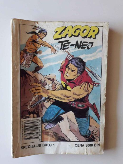 STRIP ZAGOR, TE - NEJ, SPECIJALNI BROJ 1