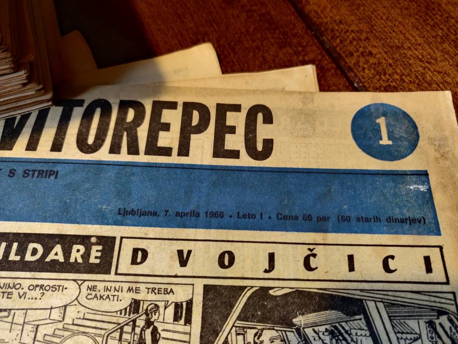 ZVITOREPEC, Letnik 1966, 1967 in 1969