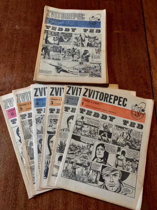 ZVITOREPEC, Letnik 1966, 1967 in 1969