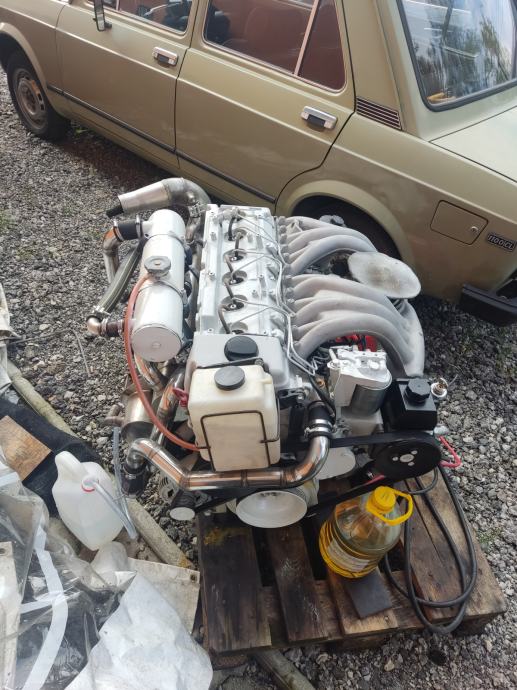 Mercedes benz notranji motor diesel 120hp maraniziran