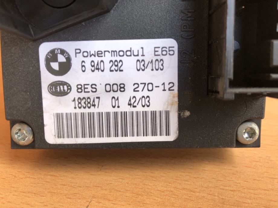 e65 e66 serija 7 modul napajanja bmw 6940292 POWER MODUL