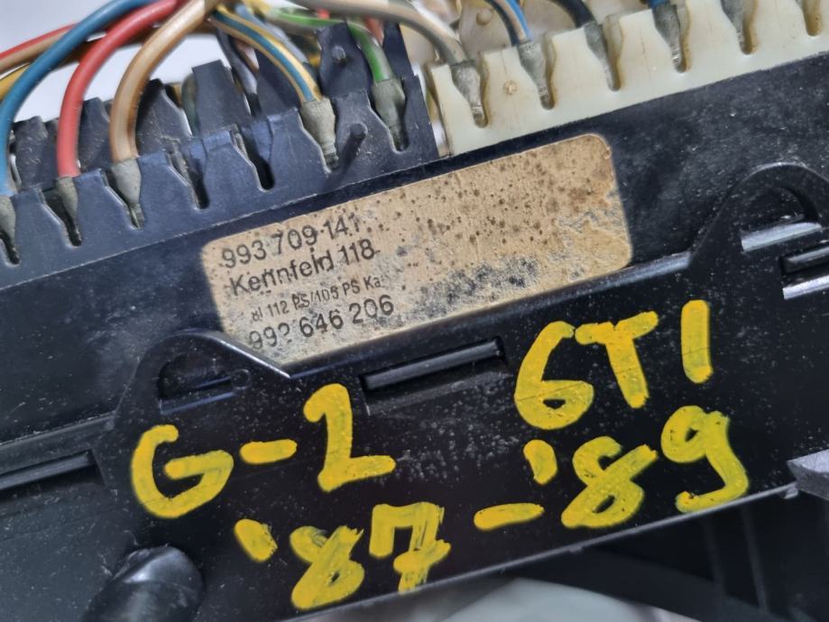 Vw Golf 2 GTI rally digifiz kilometer ura 993709141