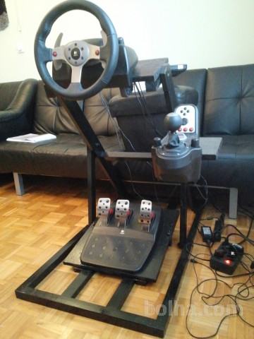 Stojalo miza za volan Logitech G27 G25 Thrustmaster T500 ...