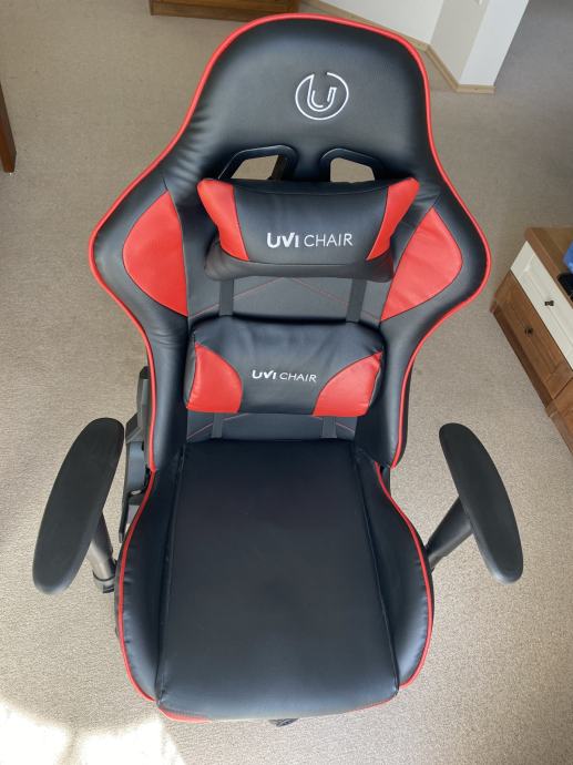 UVI Chair Devil rdeč gaming stol