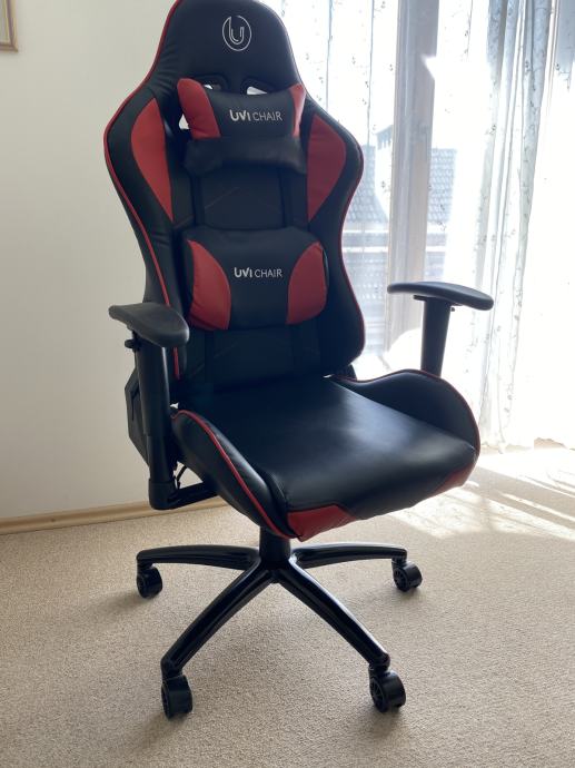 UVI Chair Devil rdeč gaming stol