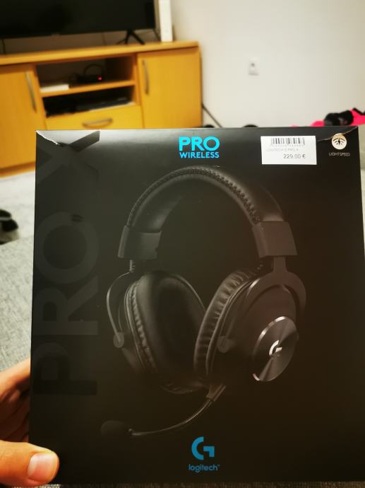 Gaming slušalke Logitech G pro x wireless