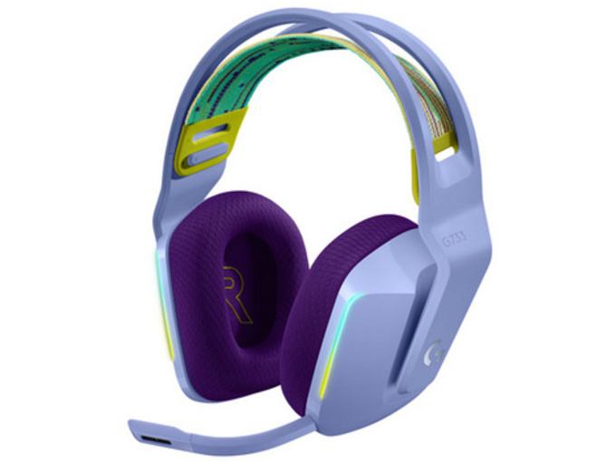 LOGITECH GAMING brezžične naglavne slušalke G733 Lightspeed,