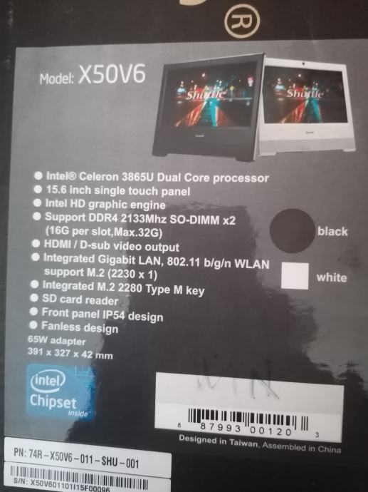 ALL IN ONE SHUTTLE X50V6