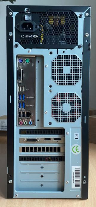 Intel Pentium G4560 GTX 1050 ti SSD LG monitor