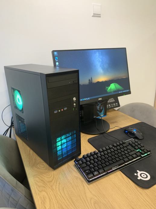PC Gaming komplet RTX 2060 + i5 8400 + SSD + 16 GB dd3 + WiFi