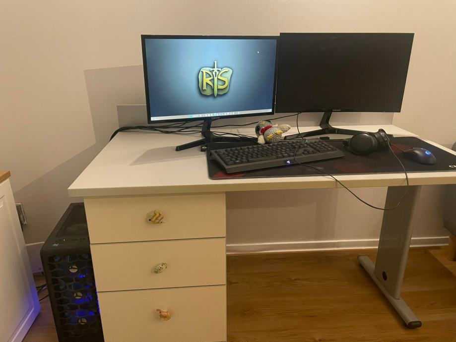 Ugodno - Gaming komplet i5 - rtx 3060ti - 16gb - 2 monitorja