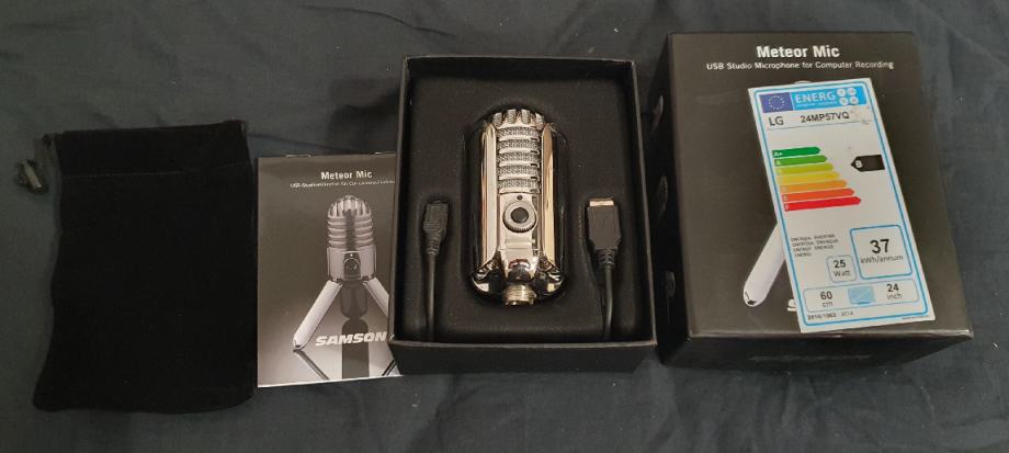 Mikrofon Samson Meteor Mic - Portable USB Studio Condenser Microphone
