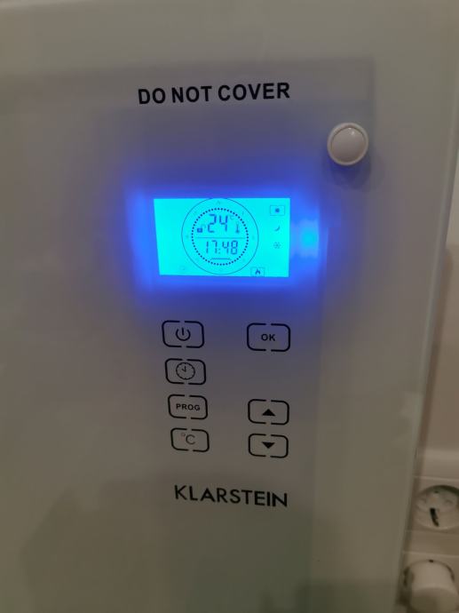 Električni radiator Klarstein 2000W in 1000W