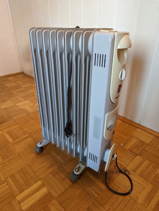 Oljni radiator Heller 2000W + 300W turbo