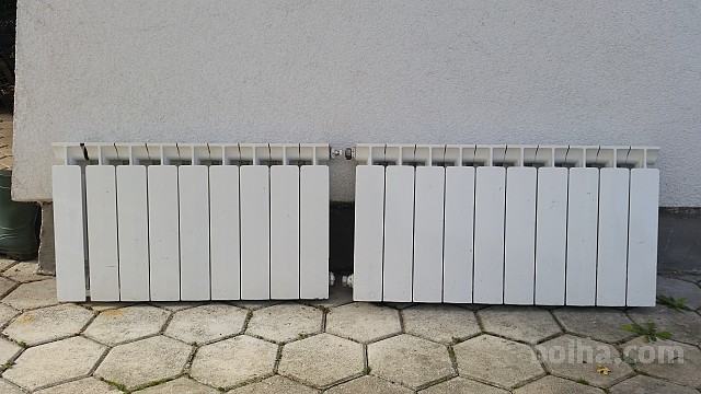 Prodam aluminij -2 radiatorja aklimat za centralno ogrevanje