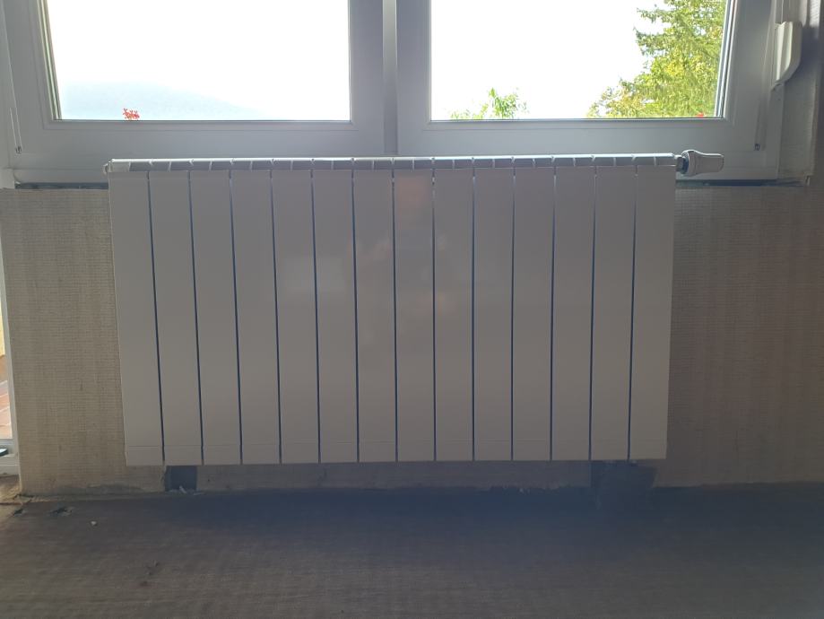 Prodam praktično nerabljene ALU radiatorje Aklimat