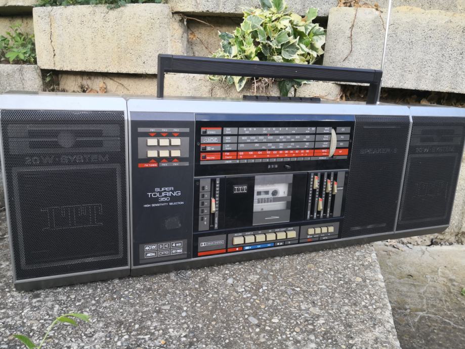 ITT BOOMBOX CITY RADIO SUPER TOURING 350 shaub Lorenz