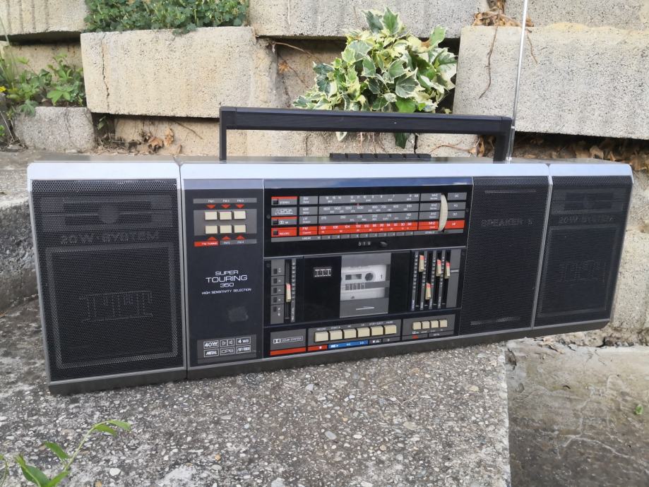 ITT BOOMBOX CITY RADIO SUPER TOURING 350 shaub Lorenz
