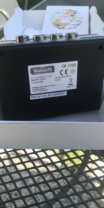 Prenosni walkman Watson CR 1100
