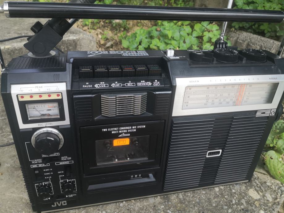 RARE / Radio kasetofon boombox JVC RC-525L