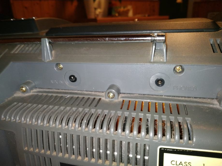 JVC Boombox RV-DP200BK