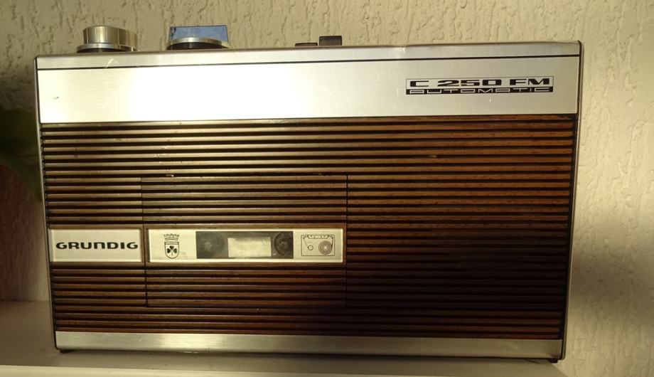 Radio, kasetofon, retro, radiokasetofon