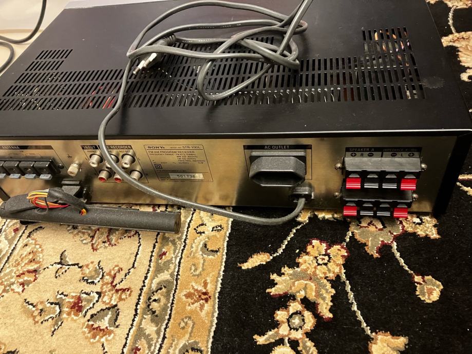 SONY FM-AM PROGRAM RECEIVER STR-VX1L