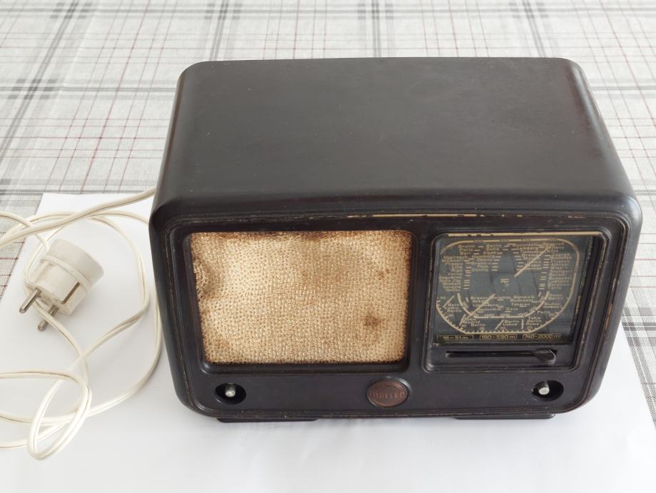 STAR BAKELITNI RADIO INGELEN,TYPE 401 6W,WW2,AUSTRIA,1942-1944,BAKELIT