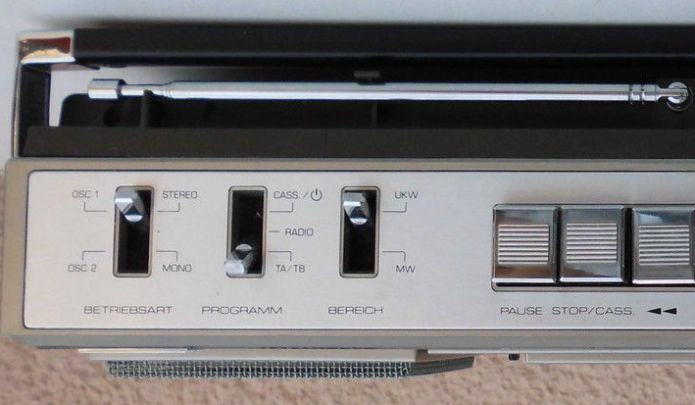 Telefunken RC 710 stereo radio kasetofon