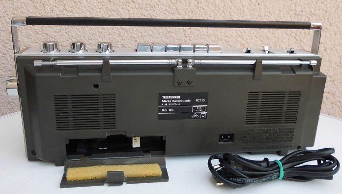 Telefunken RC 710 stereo radio kasetofon