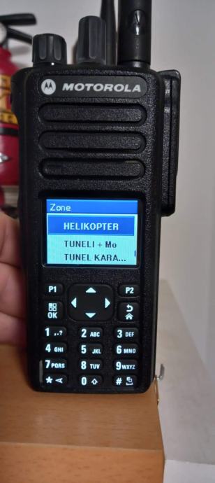 Motorola DP 4800 sprogramirano na sistem ZARE