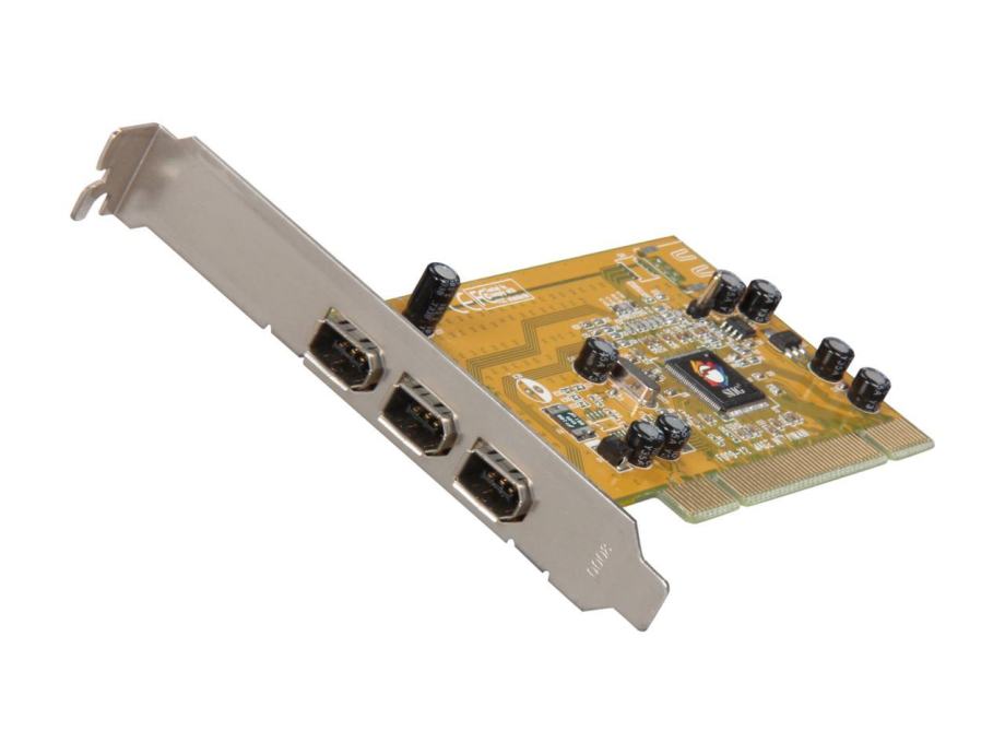 3-Port Firewire PCI Adapter Card