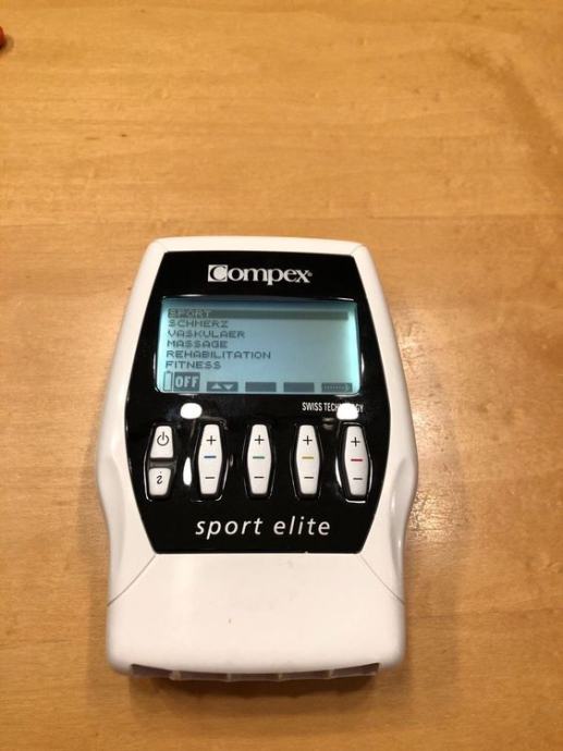 COMPEX SPORT ELITE WHITE EDITION Z VSO OPREMO,UGODNO,elektrostimulator