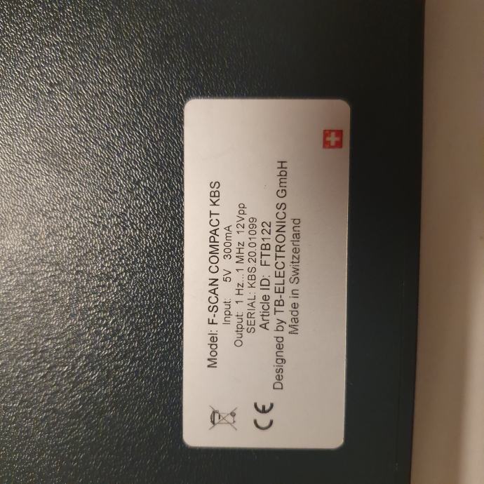 F-scan compact KBS - aparat za frekvenčno terapijo