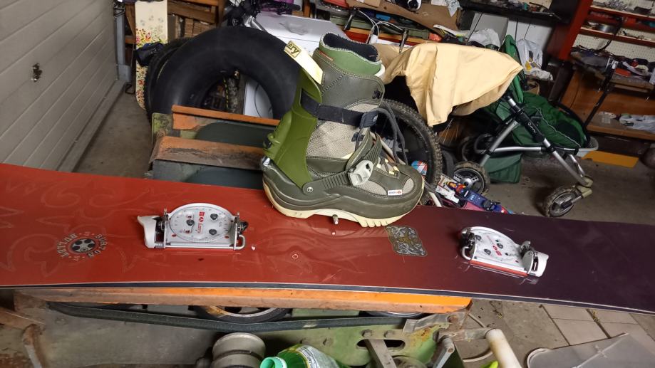 Bord burton bullet 157 cm