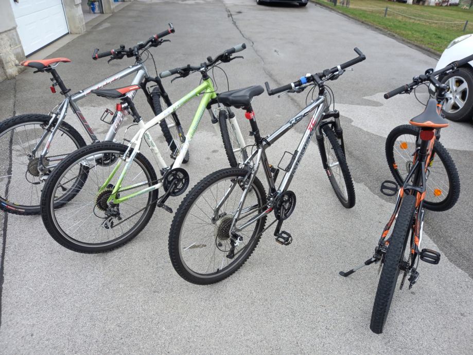 MERIDA NAKAMURA GHOST KTM +STOJALO ZA 4 KOLESA kot nova kolesa
