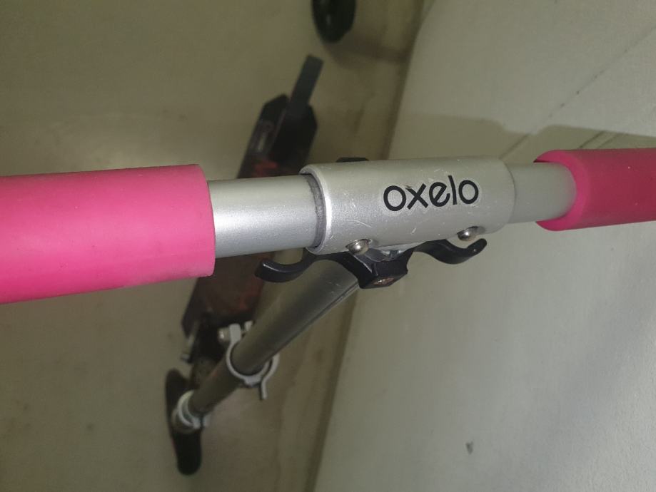 SKIRO, OXELO MID 7, 175 CM, ROZA BARVE