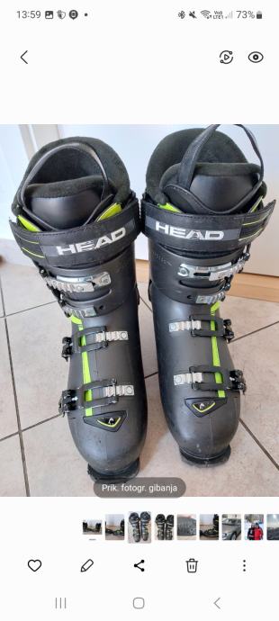 HEAD ADVANTE EDGE HF pancarji št. 44-45