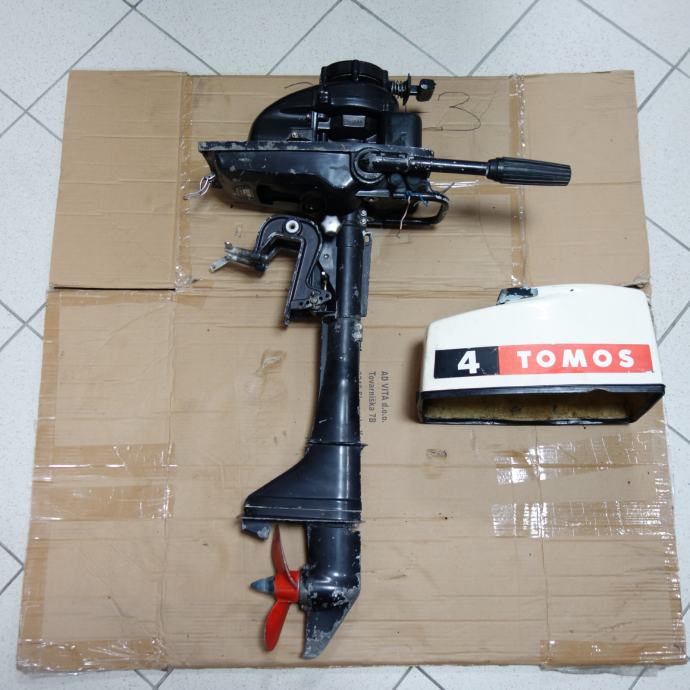 TOMOS 4 motor za čoln - ( Izvenkrmni motor za čoln ) - TOMOS 4 KM
