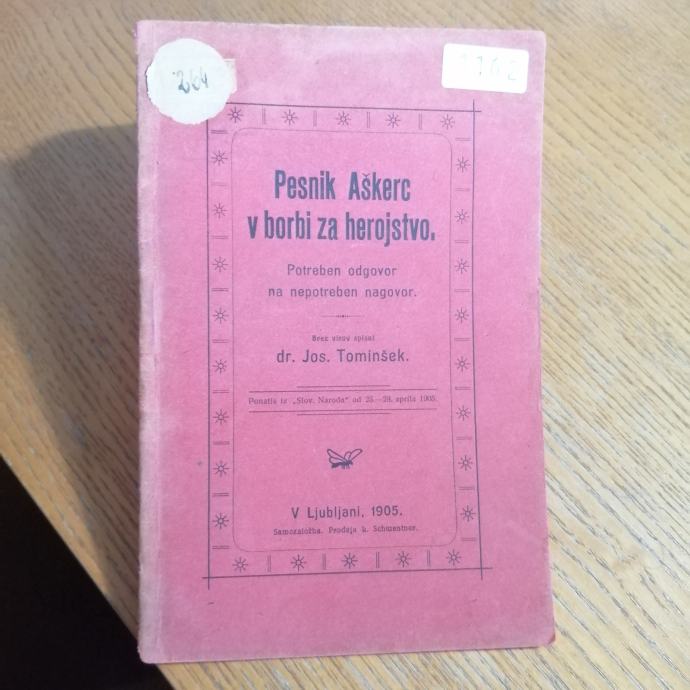PESNIK AŠKERC V BORBI ZA HEROJSTVO