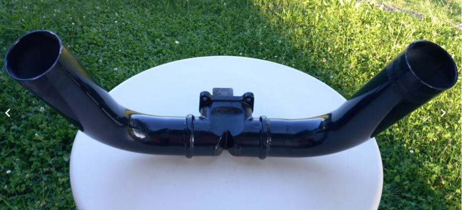 Y-PIPE FOR VOLVO PENTA V6 AND V8 ENGINES